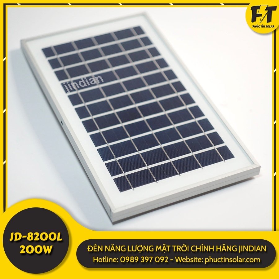 Đèn led năng lượng mặt trời 200W JD-8200L